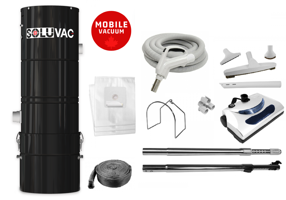 SOLUVAC SVS-800 All-in-1 Electric Package – Mobile Vacuum
